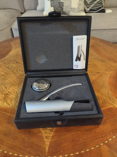 LE CREUSET SCREWPULL LEVER CORKSCREW WINE OPENER FOIL CUTTER LM400 PRO ...