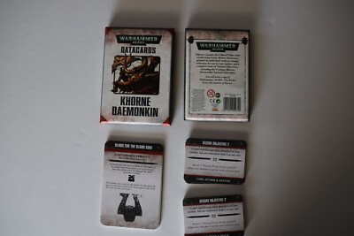Warhammer 40k Khorne Demonkin datacards | eBay