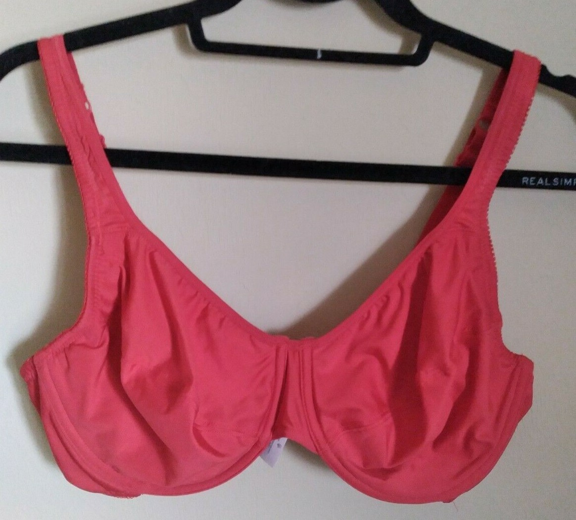 FRUIT OF THE LOOM RED UNDERWIRE BRA 38D!!! | eBay