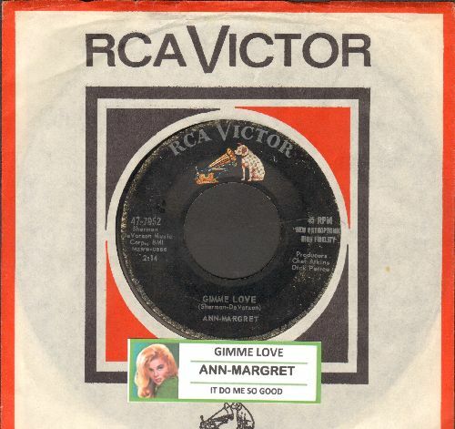 Ann-Margret - Gimme Love/It Do Me So Good RCA 7952 Vinyl 45 rpm Record ...
