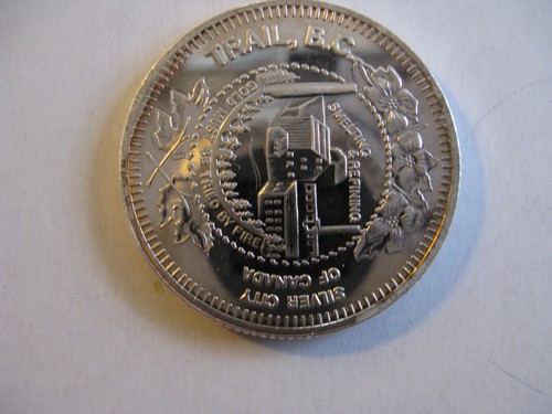COLLECTIBLE 1982 BC WINTER GAMES TRAIL BC 999 FINE SILVER MEDALLION | eBay
