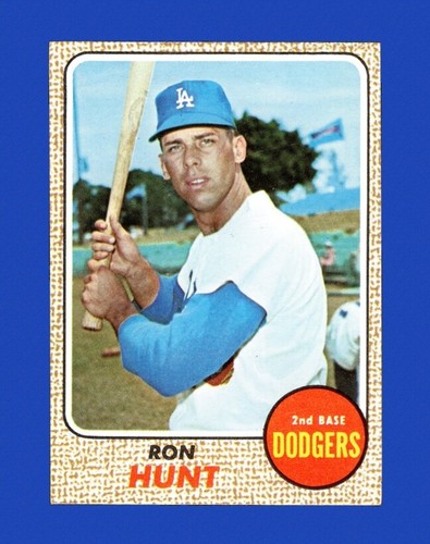 1968 Topps Set-Break # 15 Ron Hunt EX-EXMINT *GMCARDS* | eBay