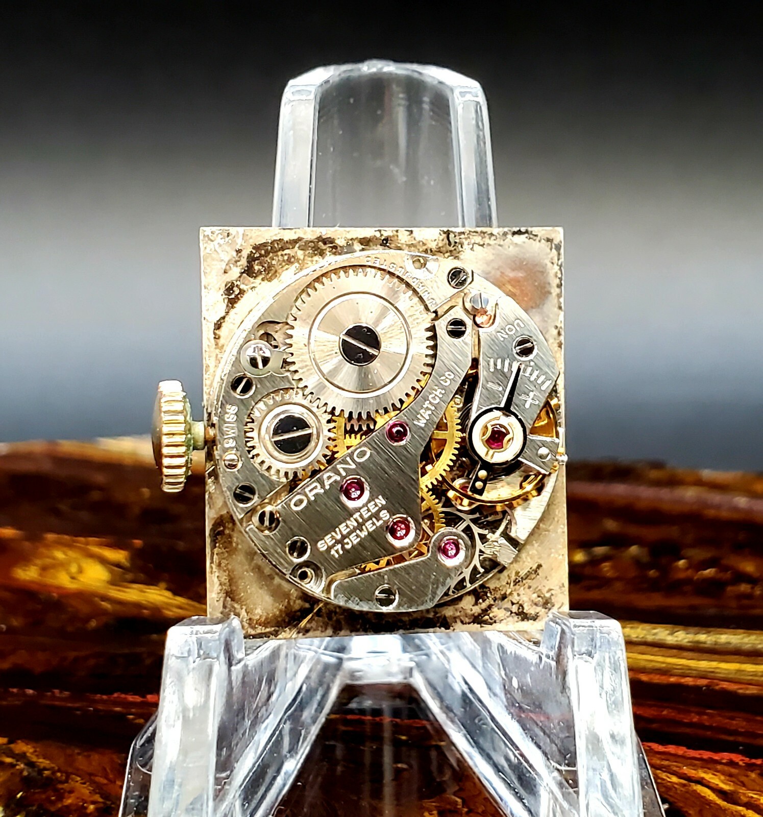 Vintage ORANO 14K Gold Filled 17 Jewel Manual Wind Watch With Very ...