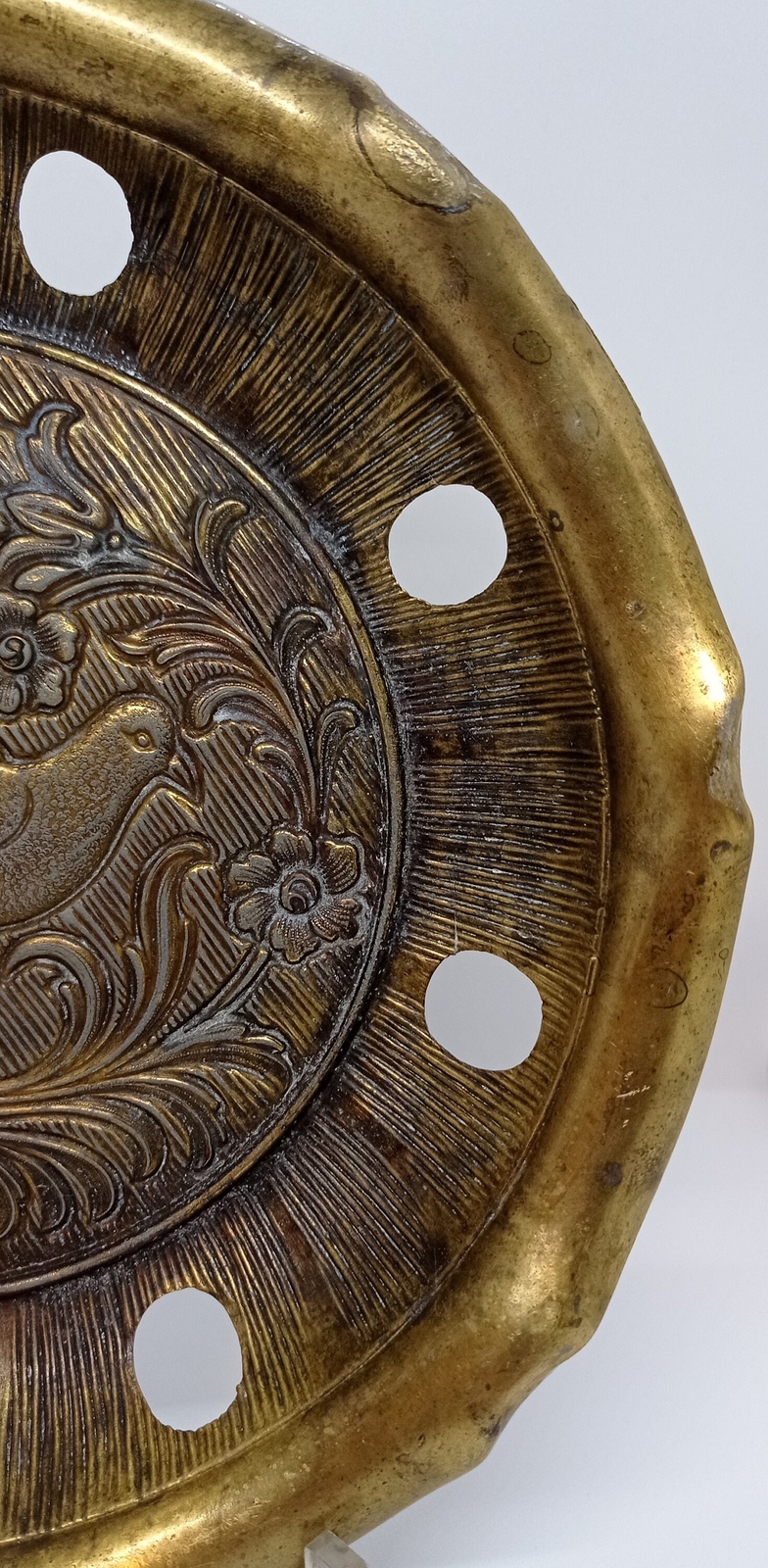 Vintage GADA Brass Wall Plate, MOD Dep 1981, Decorative Metal Wall ...