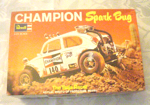 Revell Champion Spark Bug Beetle Buggy Vintage Model kit | eBay UK