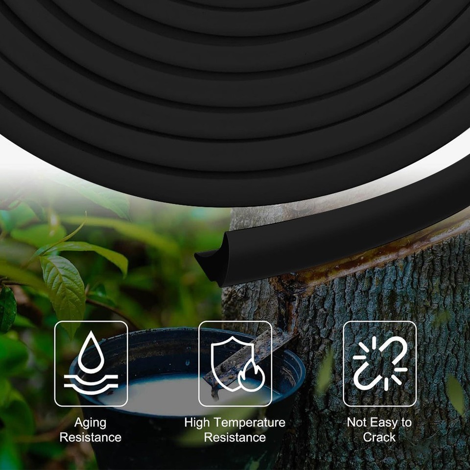9.8ft Long RV Window Rubber Seal Strip Car Window Glass Edge Weather ...