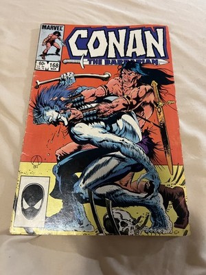 Marvel Conan the Barbarian #168 – March 1985 – “The Bird-Woman and the ...