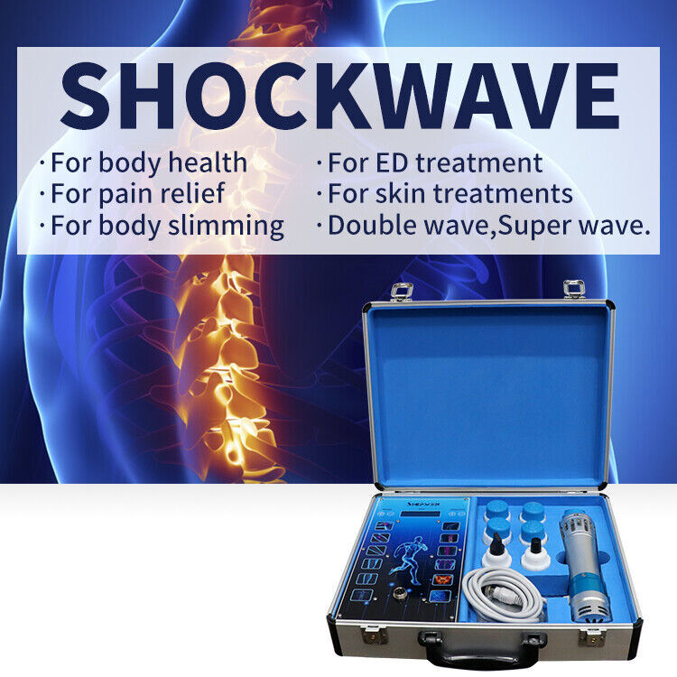 ED Treatment Touch Screen Shockwave Therapy Machine For Muscle Pain ...