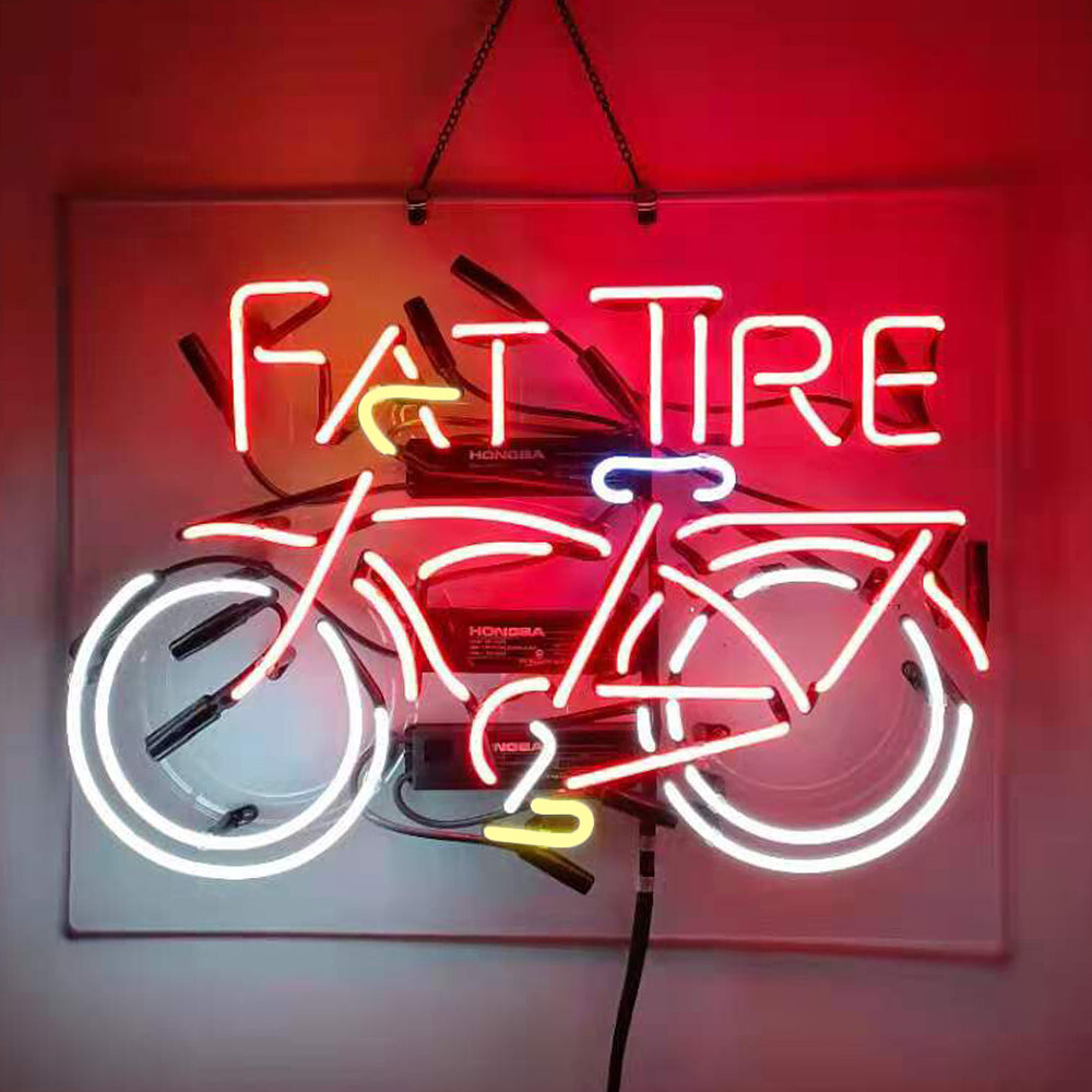 Fat Tire Neon Light