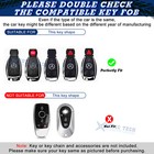 Full Covered Armor Silver TPU Remote Fob Key Cover Shell For Mercedes A ...