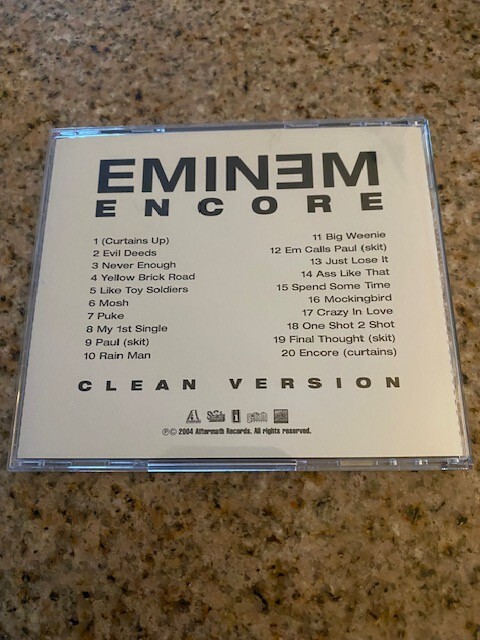 Eminem- Encore Promo Clean Version (CD) Near Mint | eBay