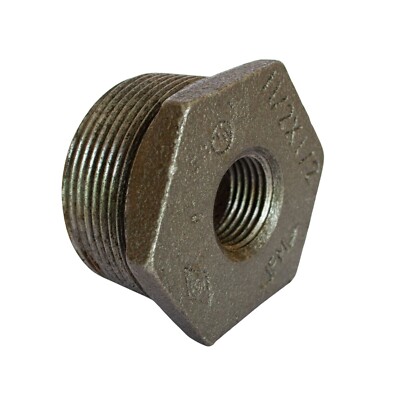 Cast Iron Radiator - Reducing Bush 1 1/2" - 1/2" BSP RIGHT HAND THREAD ...