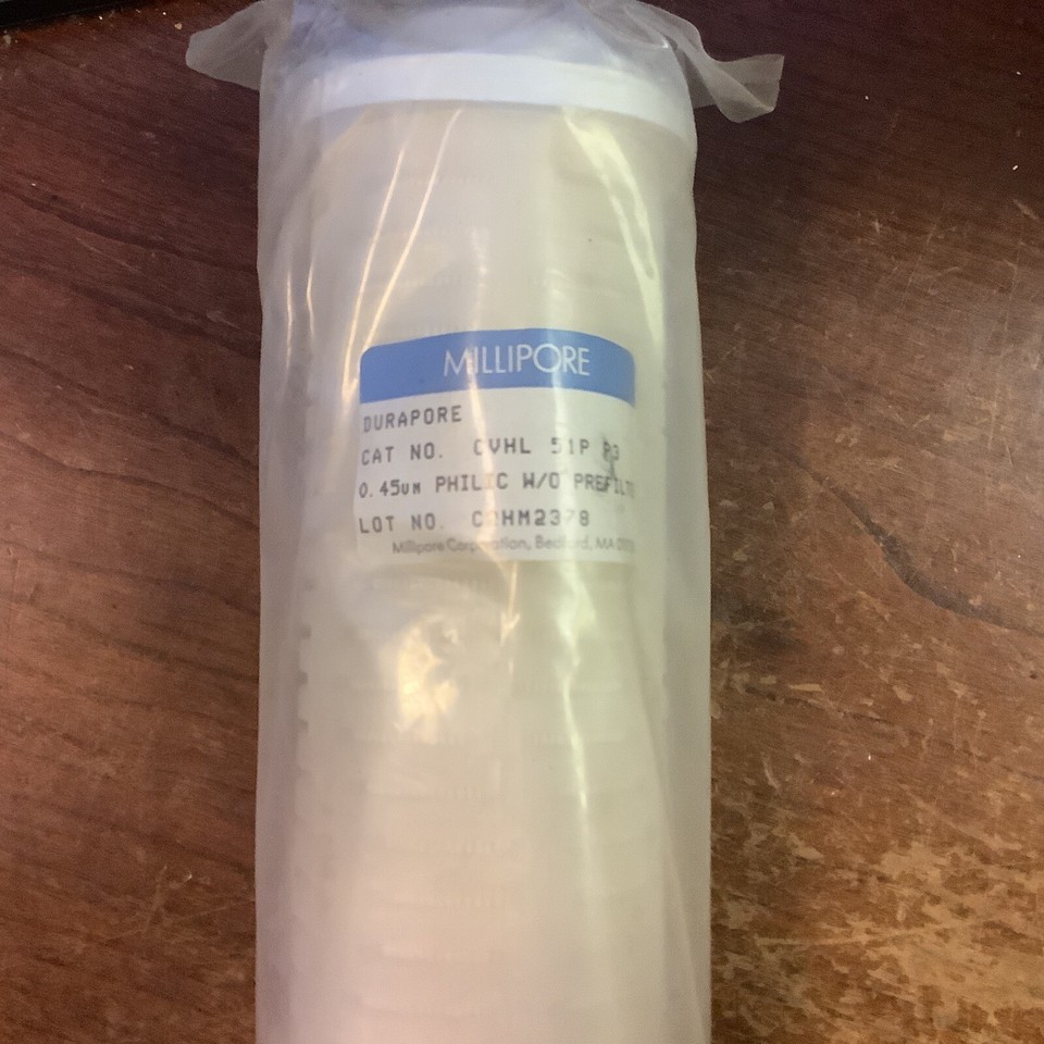 Millipore Dupapore Cartridge Filter W/O Prefilter 0.45um Philic | eBay