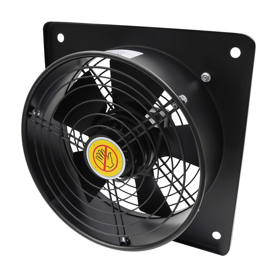 Industrial Ventilation Extractor Commercial Metal Axial Exhaust Blower ...