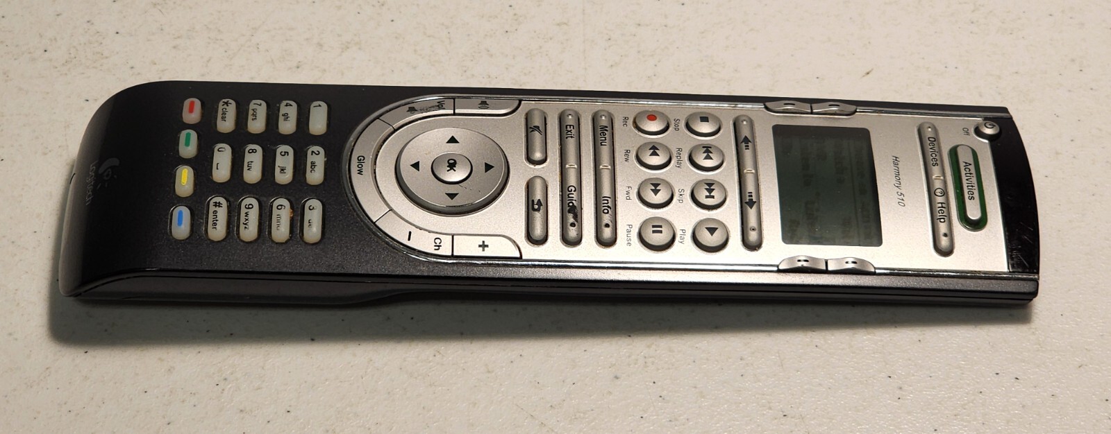 Logitech Harmony 510 Universal Programmable Home Theatre Remote Control ...