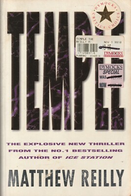 AUSTRALIAN FICTION , LARGE pb , TEMPLE by MATTHEW REILLY | eBay Australia