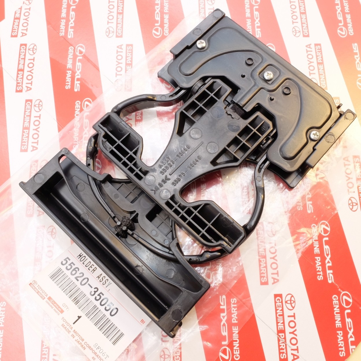 GENUINE TOYOTA 4RUNNER 1996-99 DASH MOUNTED DUAL PULL OUT CUP HOLDER ...