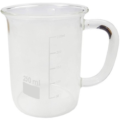 Beaker, Mug, Borosilicate Glass, 250ml | eBay