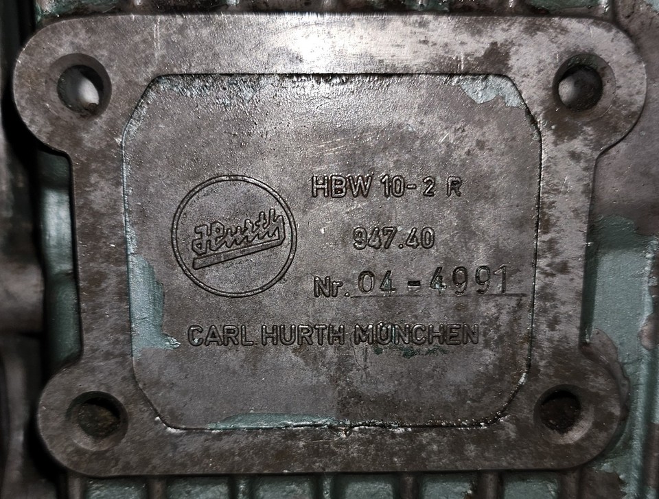 Boot Getriebe Hurth HBW 10 2R (neu ZF 10M) Gearbox Wendegetriebe | eBay.de