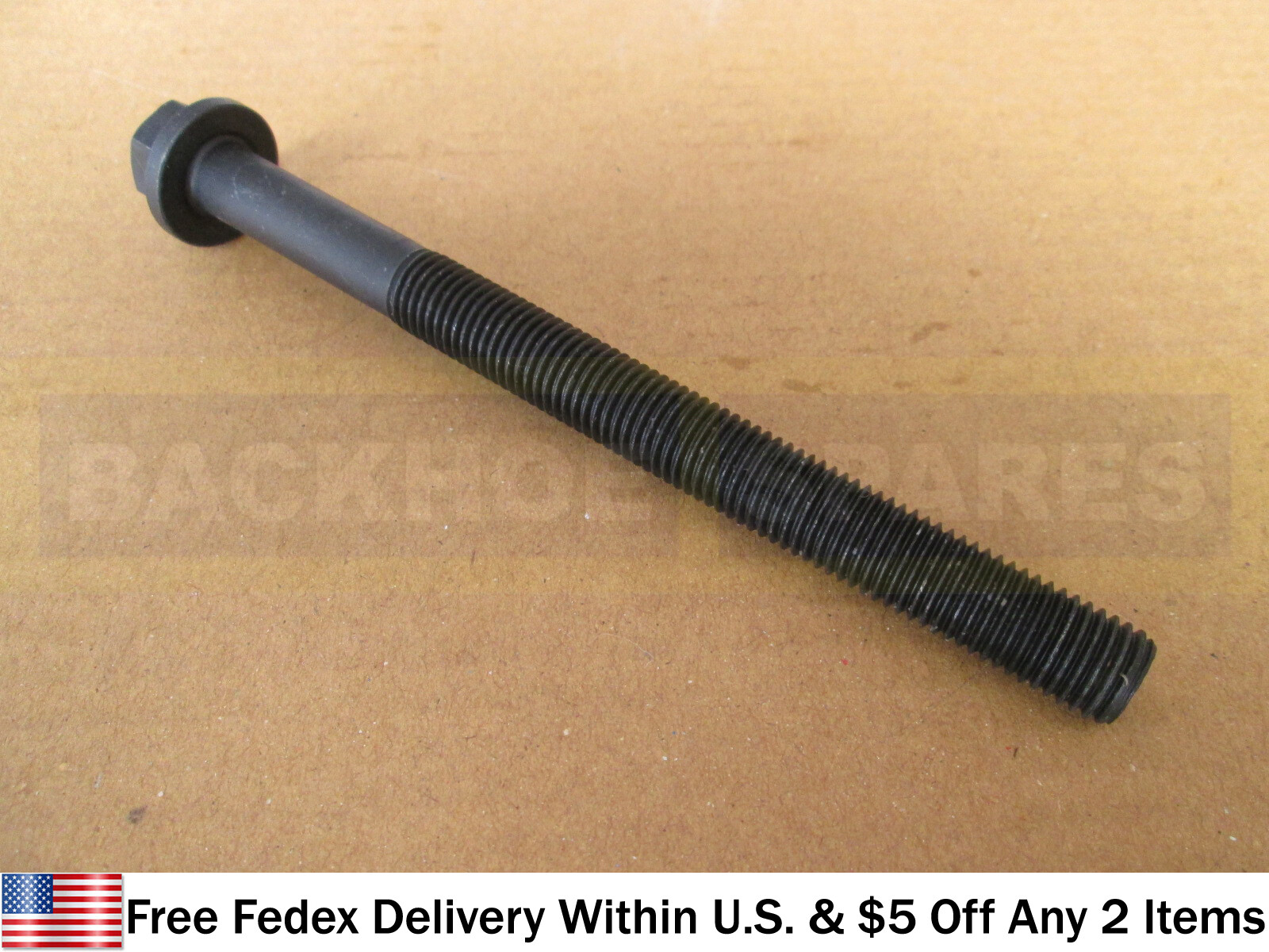 JCB PARTS - JCB ENGINE CYLINDER HEAD BOLT M12 X 140, 10 PCS (PART# 320/ ...