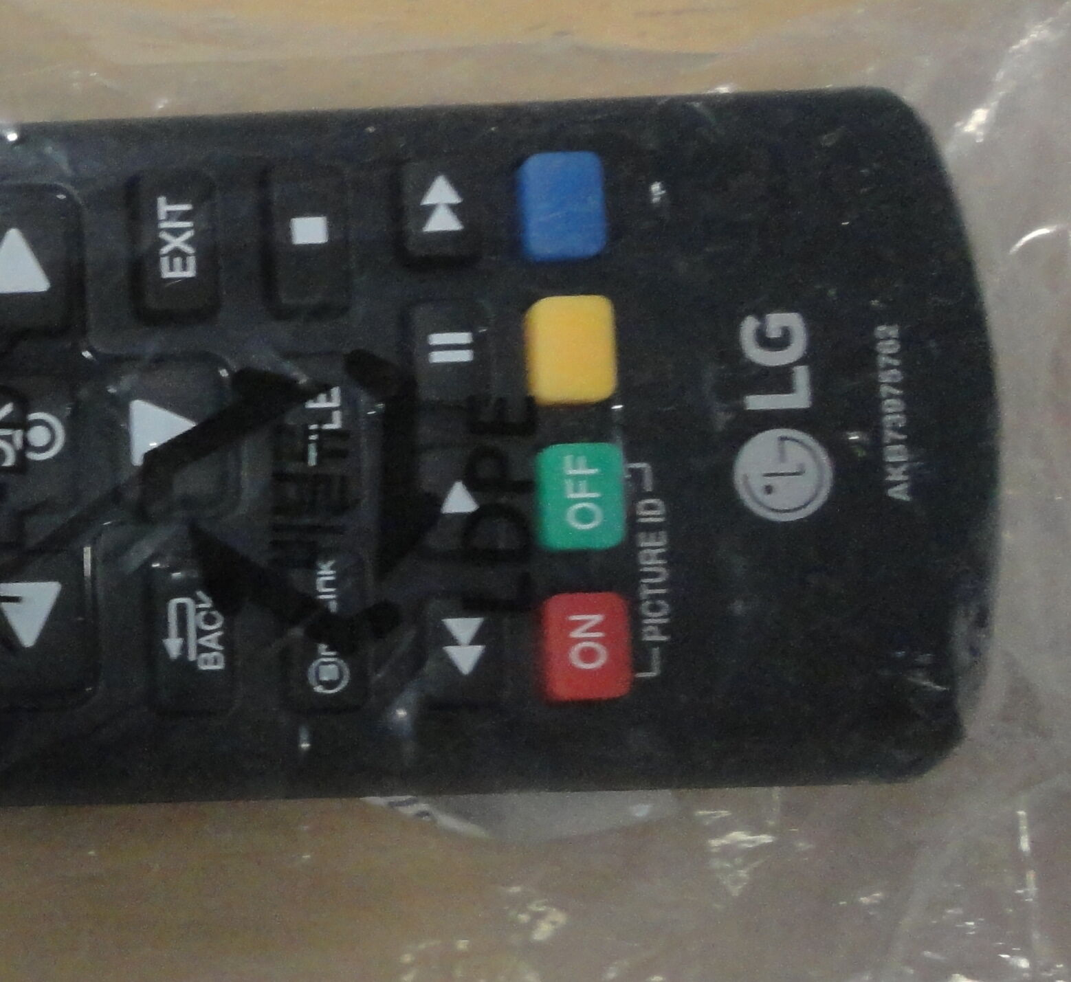 NEW ORIGINAL LG REMOTE CONTROL AKB73975762 + BATTERIES | eBay