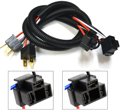 Extension Wire P A H5054 Two Harness Head Light Bulb Adapter ...