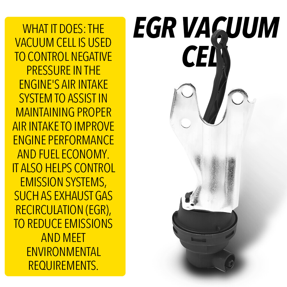 NEW For Mercedes-Benz Intake Manifold EGR Vacuum Cell A6511410369 ...