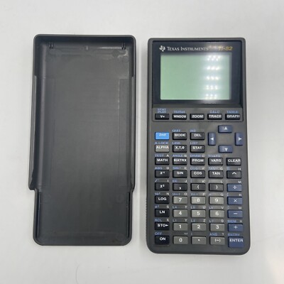 Texas Instruments TI-82 Graphing Calculator with Cover | eBay