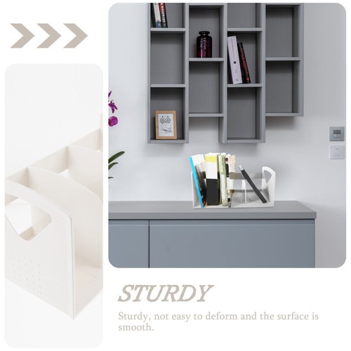 Book Rack Table Top Bookcase Practical Bookshelf Desktop Organizer ...