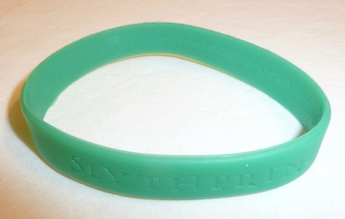 Slytherin Harry Potter Rubber Bracelet from Deathly Hallows Release ...