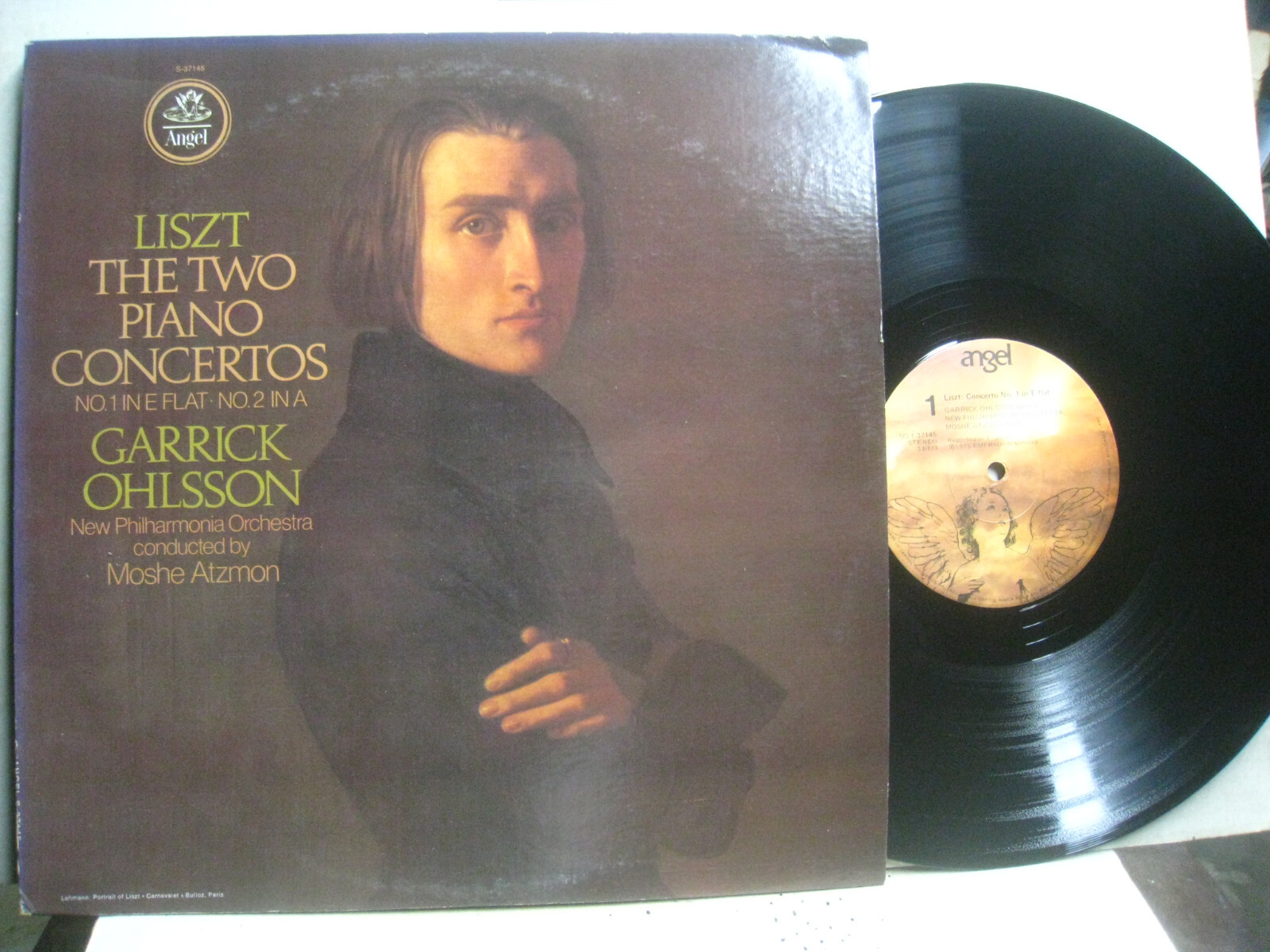 Liszt Concs no 1 & 2, Garrick Ohlsson, piano-Atzmon & New Phil *Angel S ...