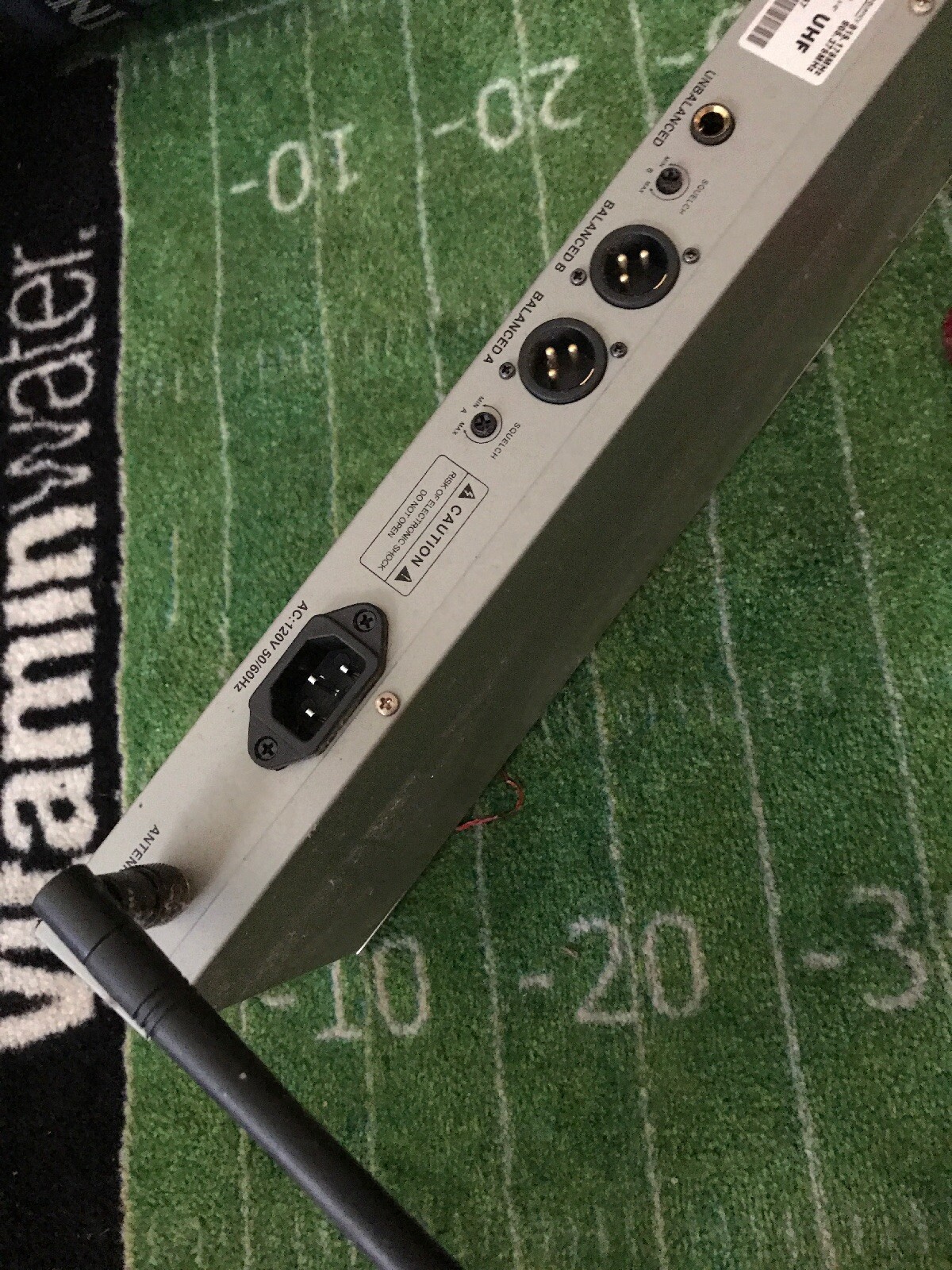 MARTIN RANGER UWM -3000 ReChargeable UHF WIRELESS MICROPHONE RECEIVER ...