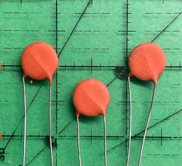 Capacitors Ceramic Leaded 10TS-V68 SPRAGUE 6.8pf 1000v Disc 1kv 3pcs | eBay