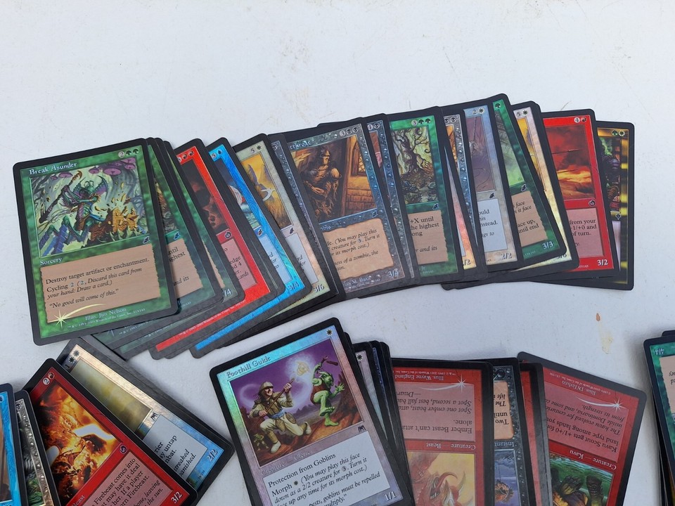 186 Old Art Foils MAGIC THE GATHERING MTG Lot Cards Scourge Onslaught ...
