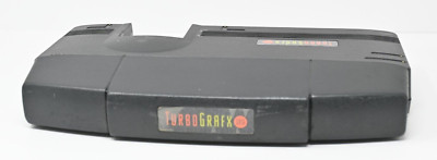 TurboGrafx-16 TG16 System Black Console Only Tested **No Cords ...