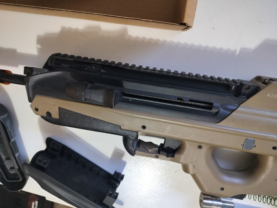 Airsoft G&G FN G2000 / F2000 AEG Gun with custom handguard - Boneyard ...