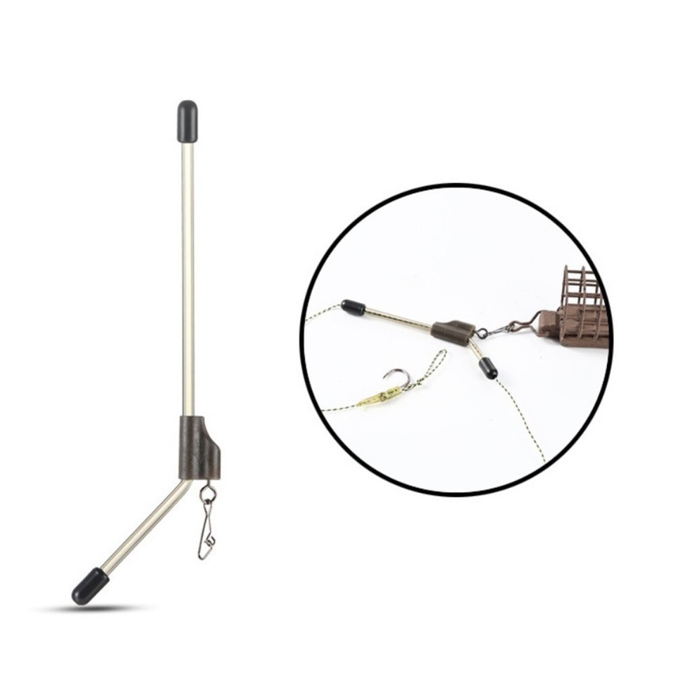 5pcs Anti Carp Fishing Feeder Rig Leger Boom Quick Change Clip Metal ...