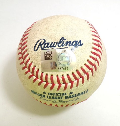 Giants @ Nationals Game-Used Baseball 7-23-23 Wilmer Flores/Mason ...