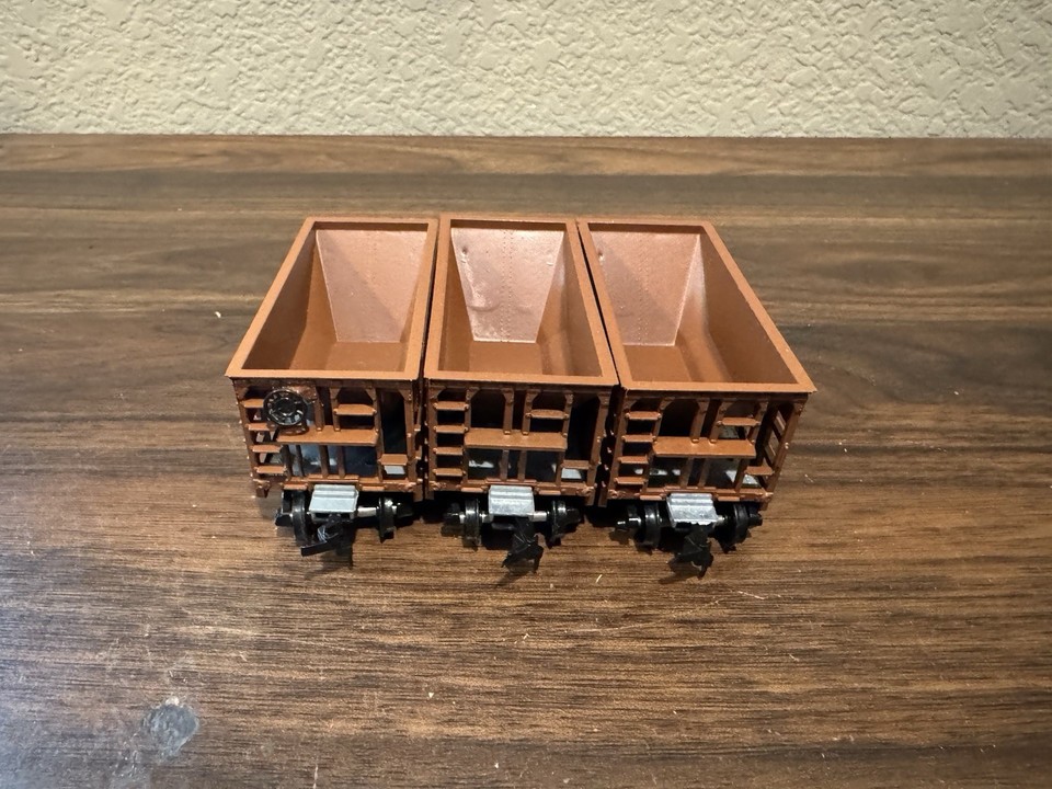 Lot of 3 Roundhouse HO Scale Bessemer & Lake Erie (B&LE) Ore Cars | eBay