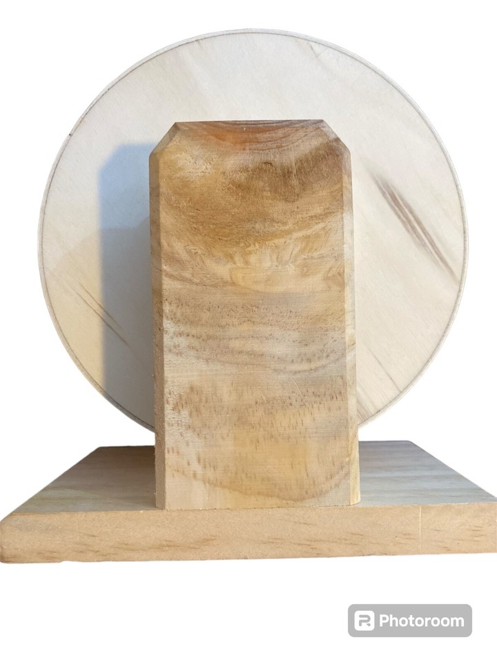 Antiai Hamster Wooden Silent Wheel Small Animal Exercise Wheel ...