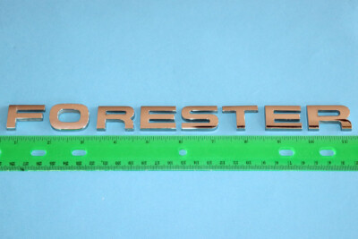 09 10 11 12 13 SUBARU FORESTER Rear Hatch / Trunk Lid - Logo Emblem ...