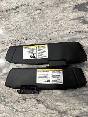 Ferrari 458 Spider OEM Alcantara Suede Sun Visors Left & Right Side | eBay