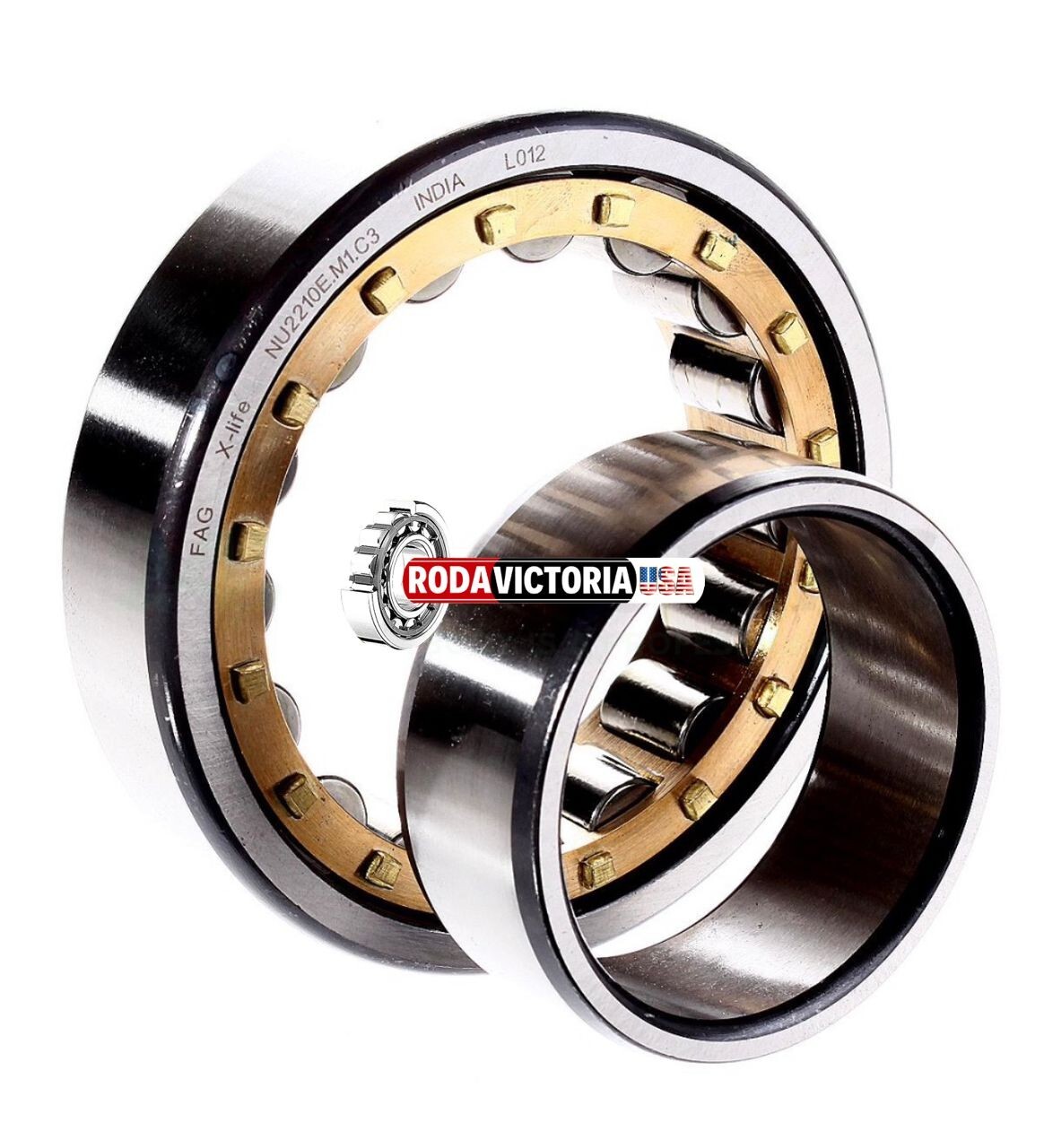 FAG NJ205 E M1 Cylindrical roller bearing 25*52*15mm | eBay