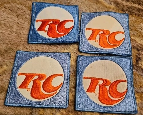 4 Vintage RC Cola Logo Sew On Patches Royal Crown Soda Pop | eBay