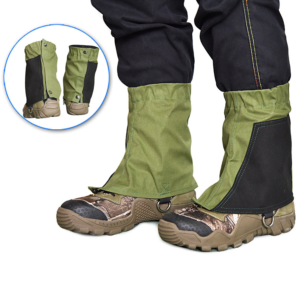 Canvas Low Gaiters for Men and Women Hiking Climbing N7F6 | eBay