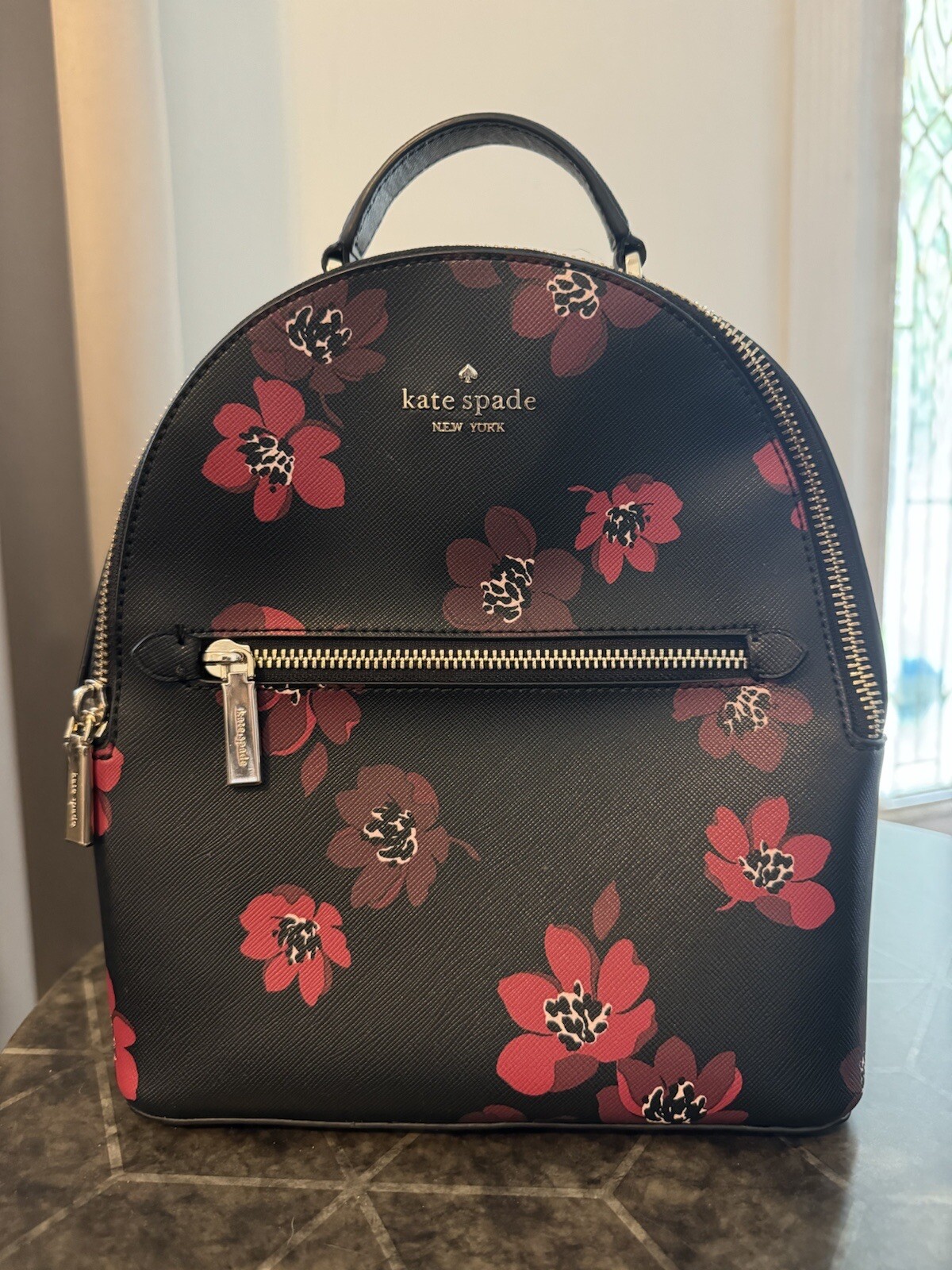 Kate Spade Small Leather Backpack - Gem