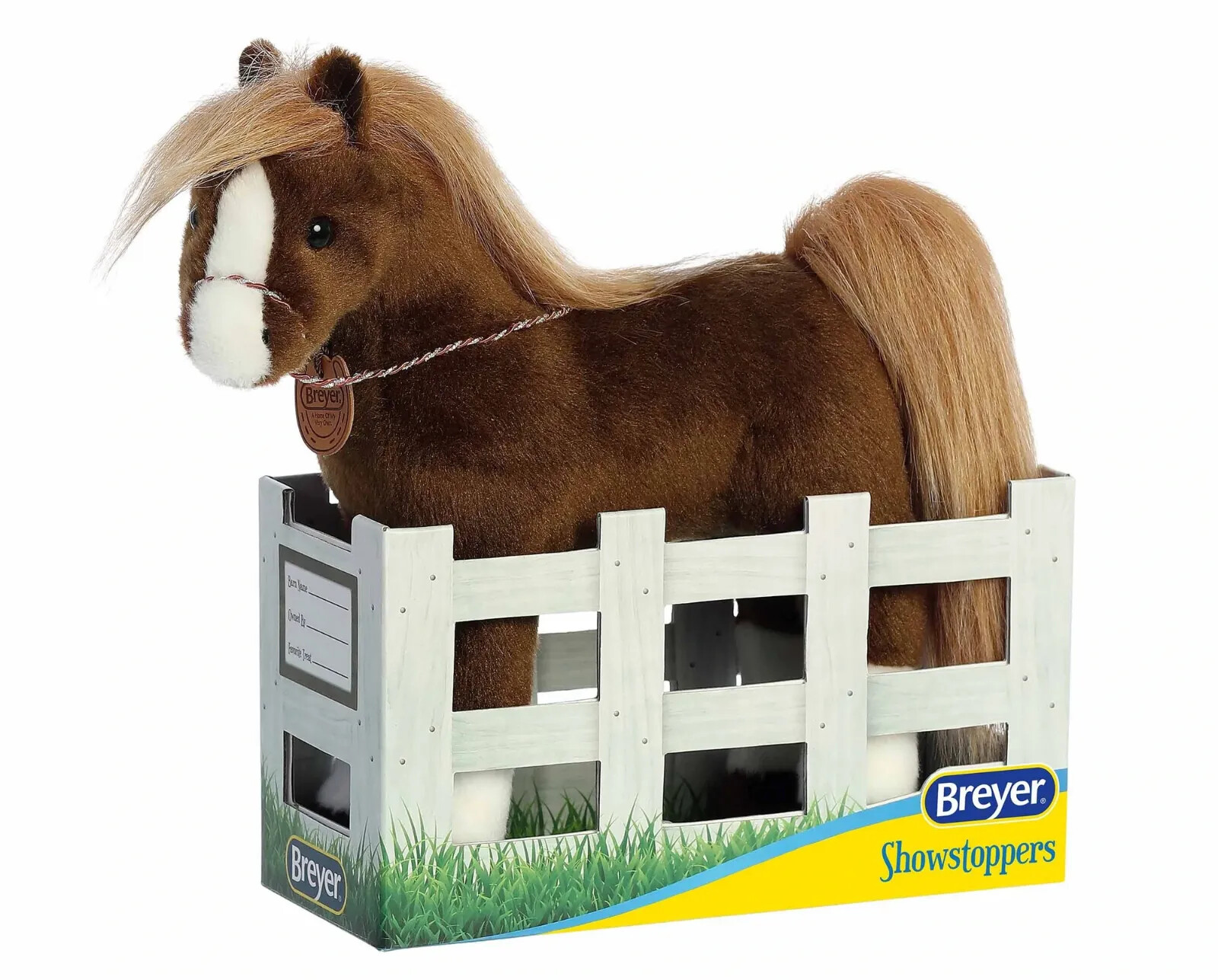 Authentic Breyer- Aurora American Saddlebred Showstopper Plush Toy ...