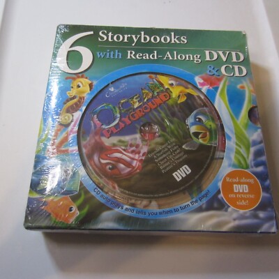 6 STORY BOOKS & Read-Along DVD & CD New-Sealed-Tales From Serengeti ...