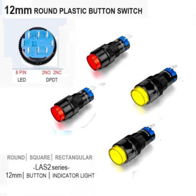 Pushbutton - 12 Volt Push Button Switch