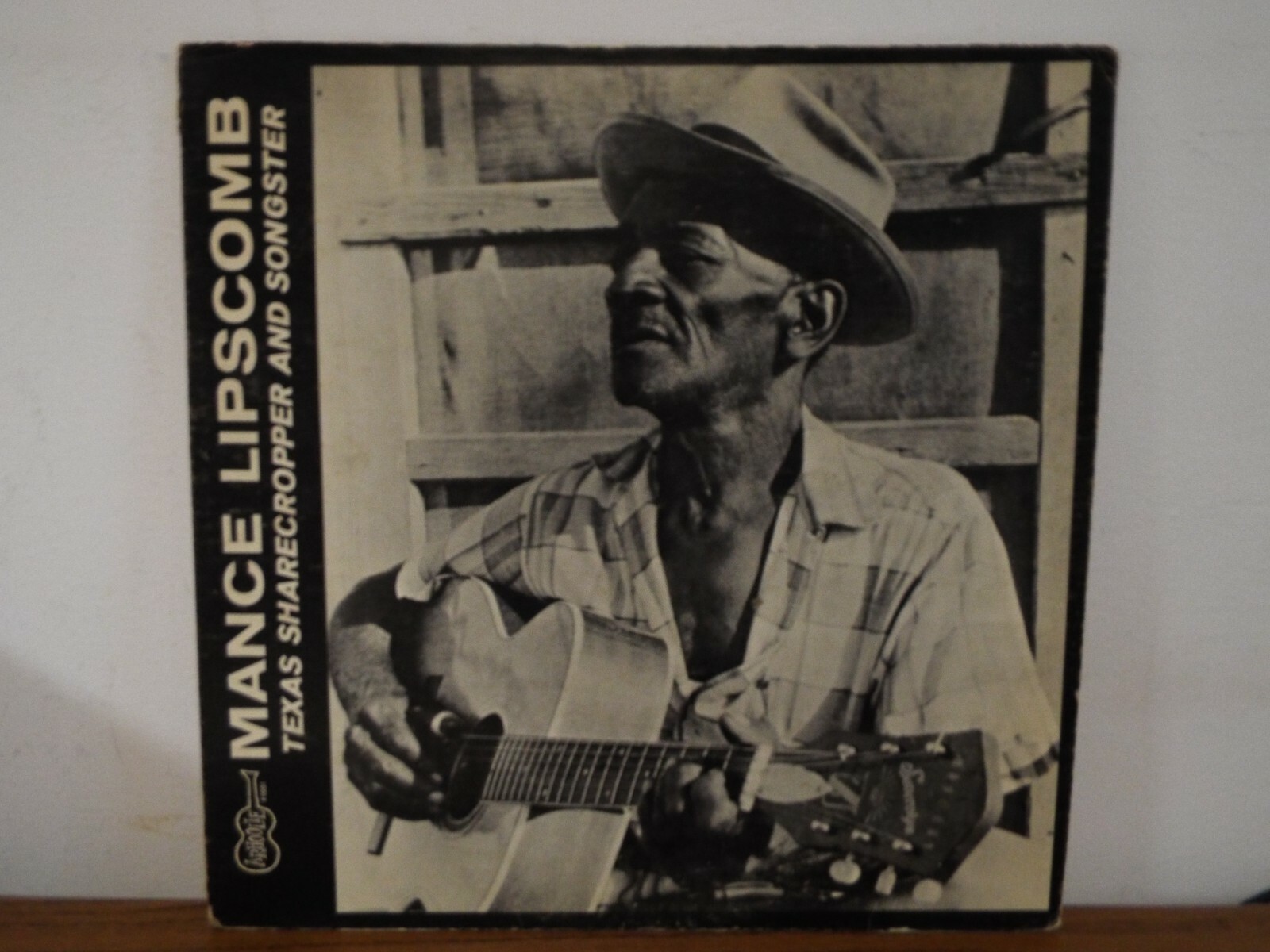 MANCE LIPSCOMB TEXAS SHARECROPPER AND SONGSTER BLUES LP VINYL ALBUM | eBay